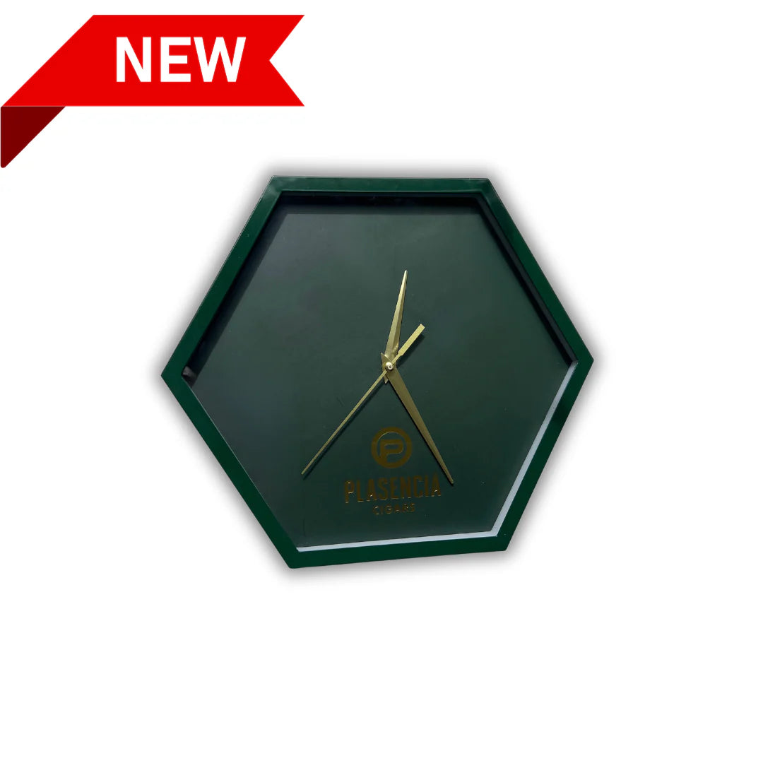 Plasencia Wall Clock – Cigars Island by Entre Humos LLC