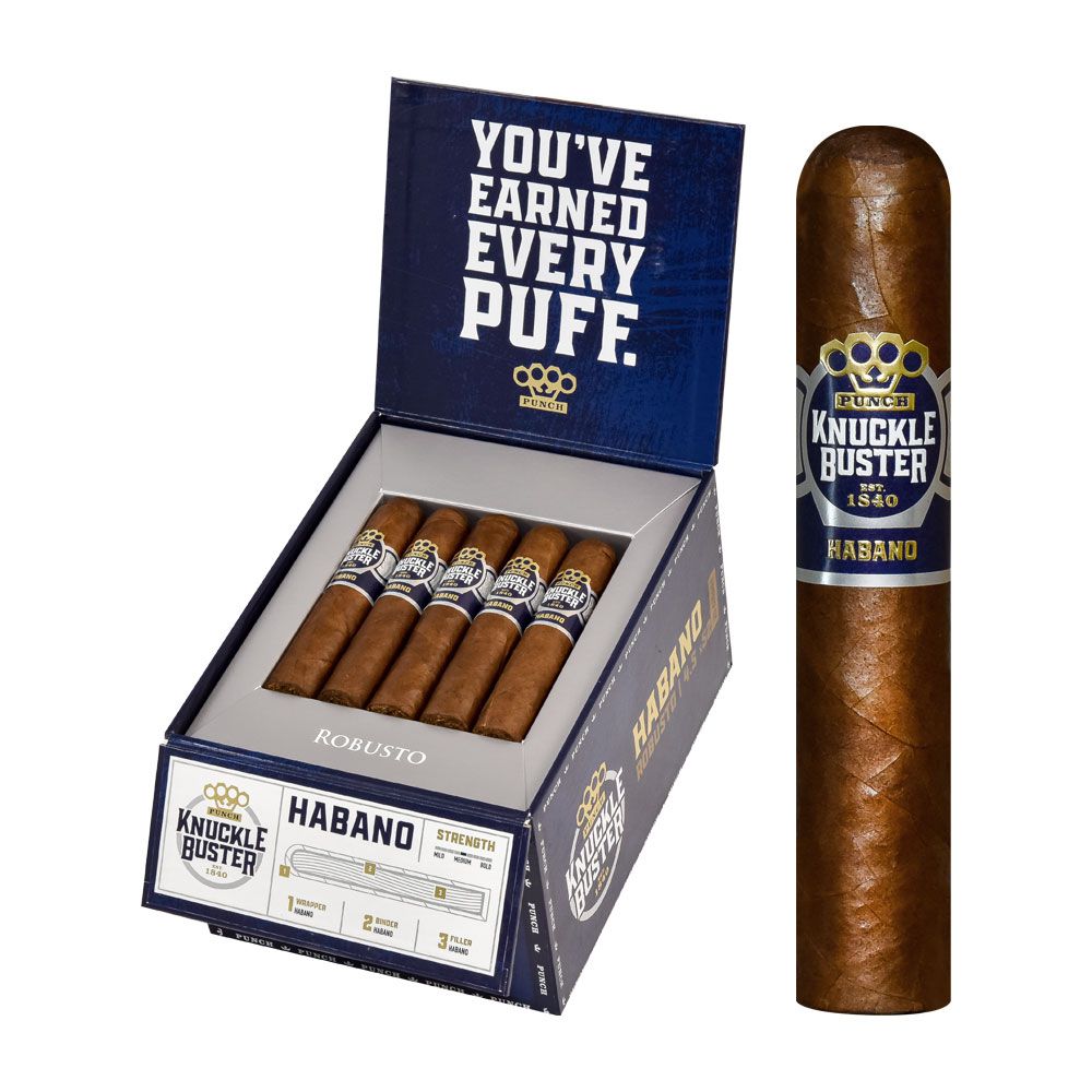 Punch Knuckle Buster Habano Robusto – Cigars Island by Entre Humos LLC